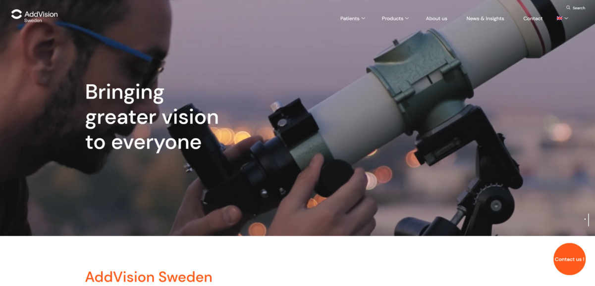 Home - AddVision Sweden